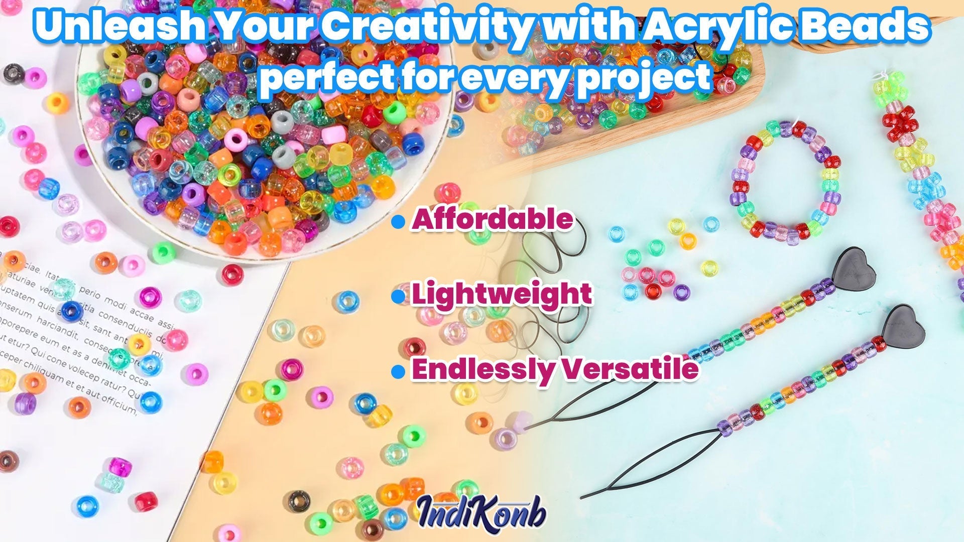 Acrylic Beads: A Guide to Understand and Explore Plastic Beads – INDIKONB