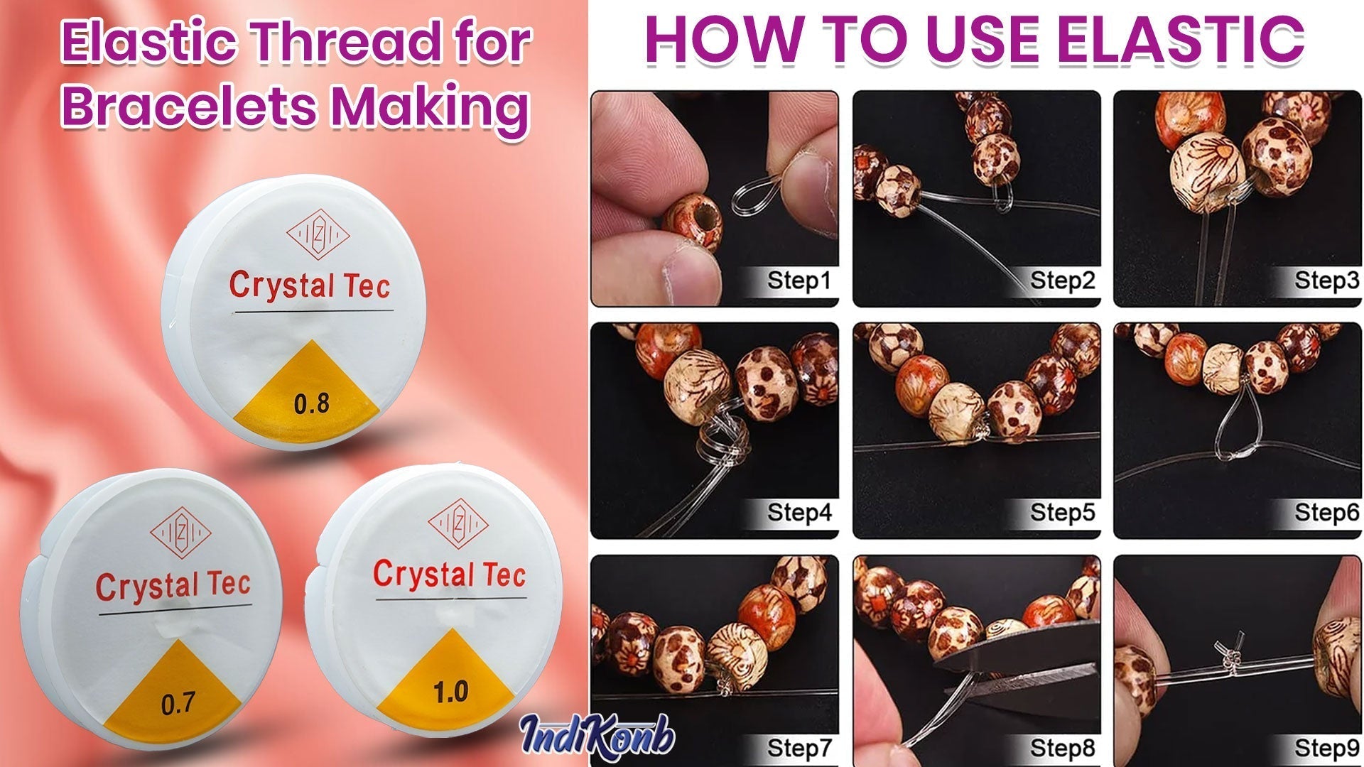 Elastic Thread for Bracelets: The Secret to Crafting Durable and Styli ...